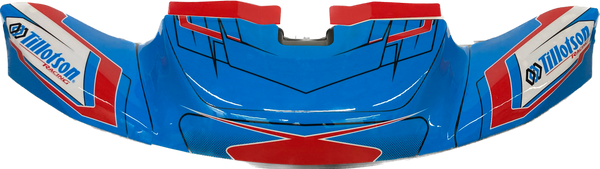 FRONT SPOILER (KG 506) BLACK WITH DEFLECTORS – KartRising - Components ...